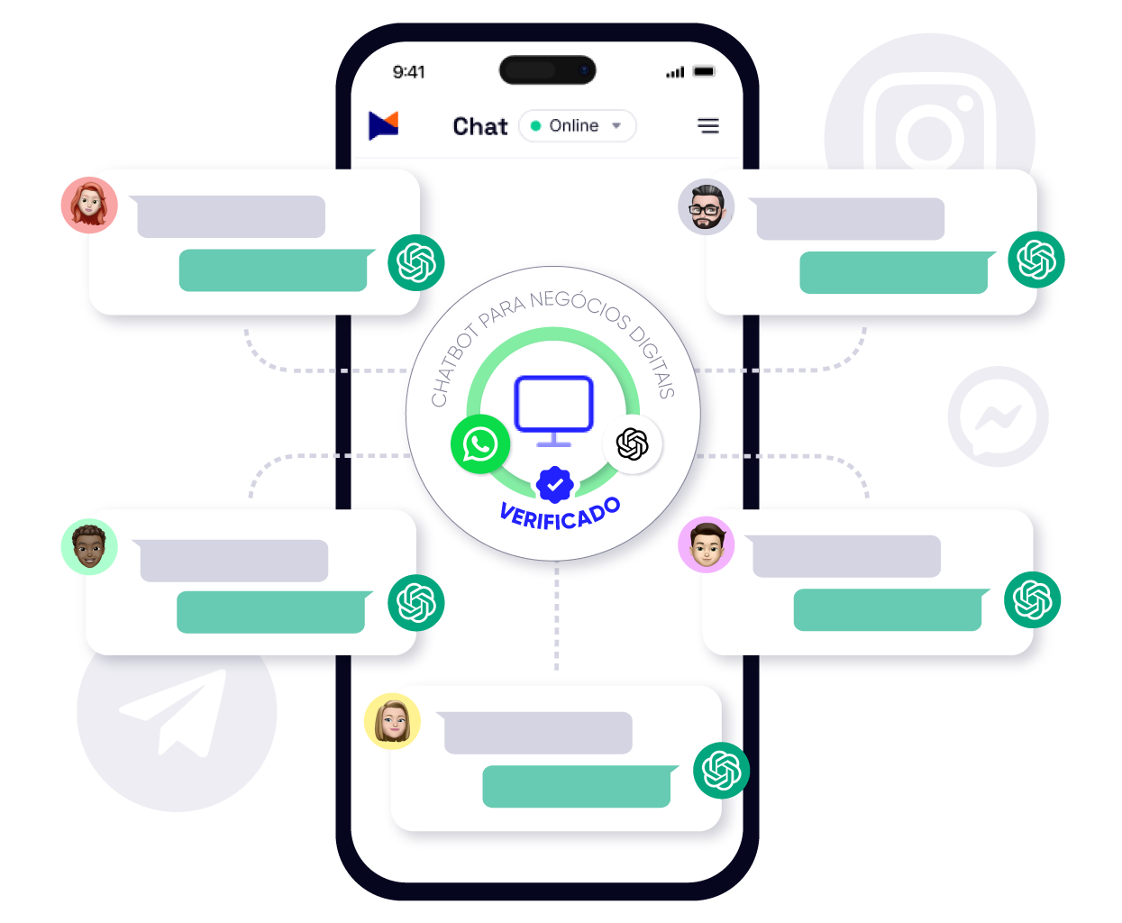 Plataforma de atendimento para negócios digitais | Maxbot
